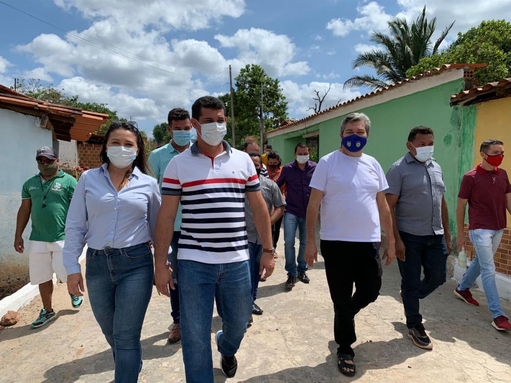 Prefeitura Inaugura Calçamento Em Bairro Da Lagoa De São Francisco